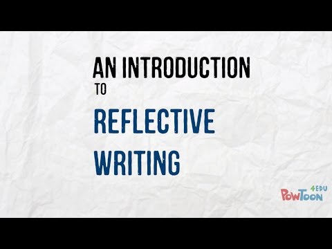 Reflective writing