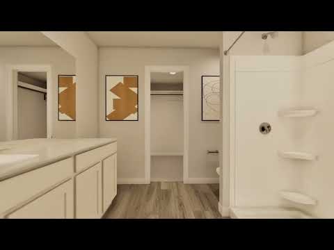 The Rowan TX plan from the Watermill Collection in Houston,Tx.