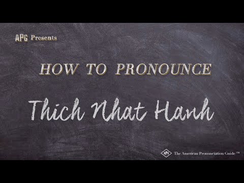 How to Pronounce Thich Nhat Hanh (Real Life Examples!)