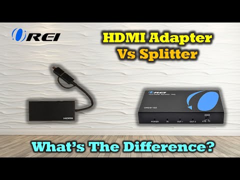 HDMI Splitter vs HDMI Extended Display Adapter - Dual Monitor - SplitExtend