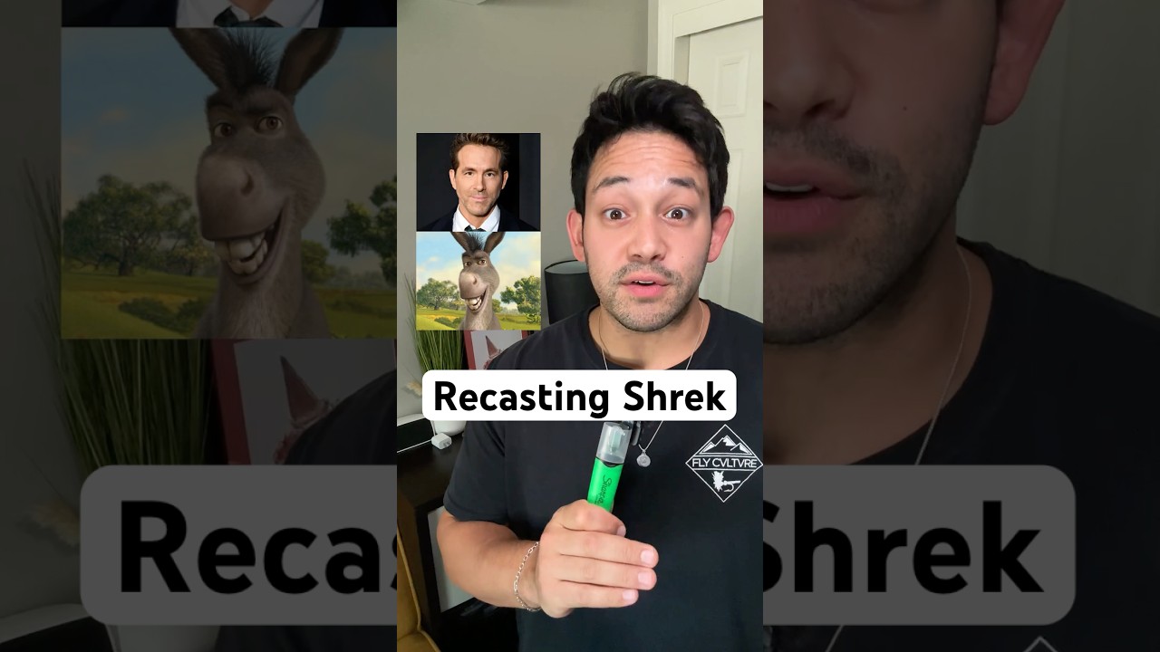 Recasting Shrek - celebrity Impressions #actors #impression #shrek #cameronlogsdon #celebrity