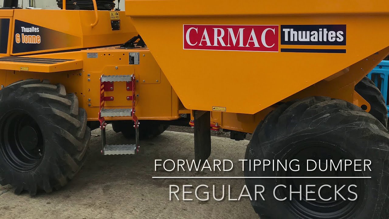 Forward Tipping Dumper   Regular Checks
