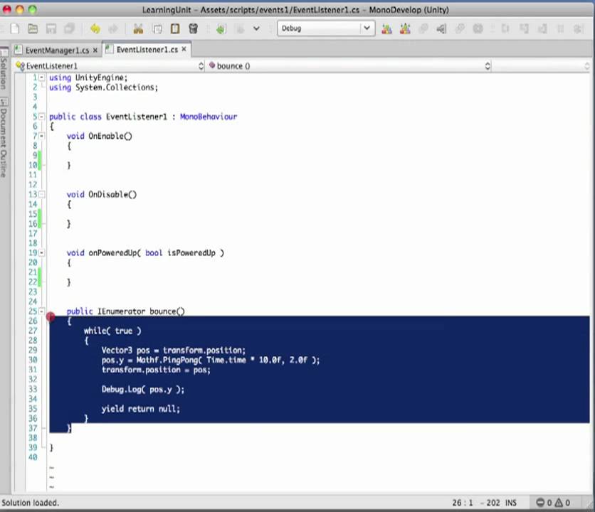 Unity Coding Tips Part 1: Events and Delegates