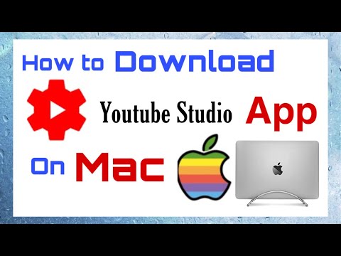 How to DOWNLOAD youtube STUDIO App on Mac (2021)