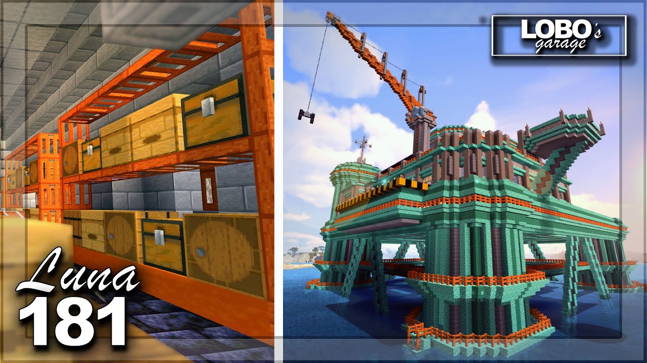 MINECRAFT Survival #181 | W.A.R.F. Logistics and Intelligence! | LUNA SSP Phase 2
