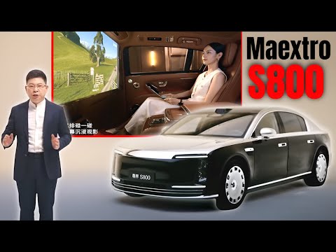 Huawei Maextro S800 Is Bigger Than a Maybach and Charges in 10 Minutes!