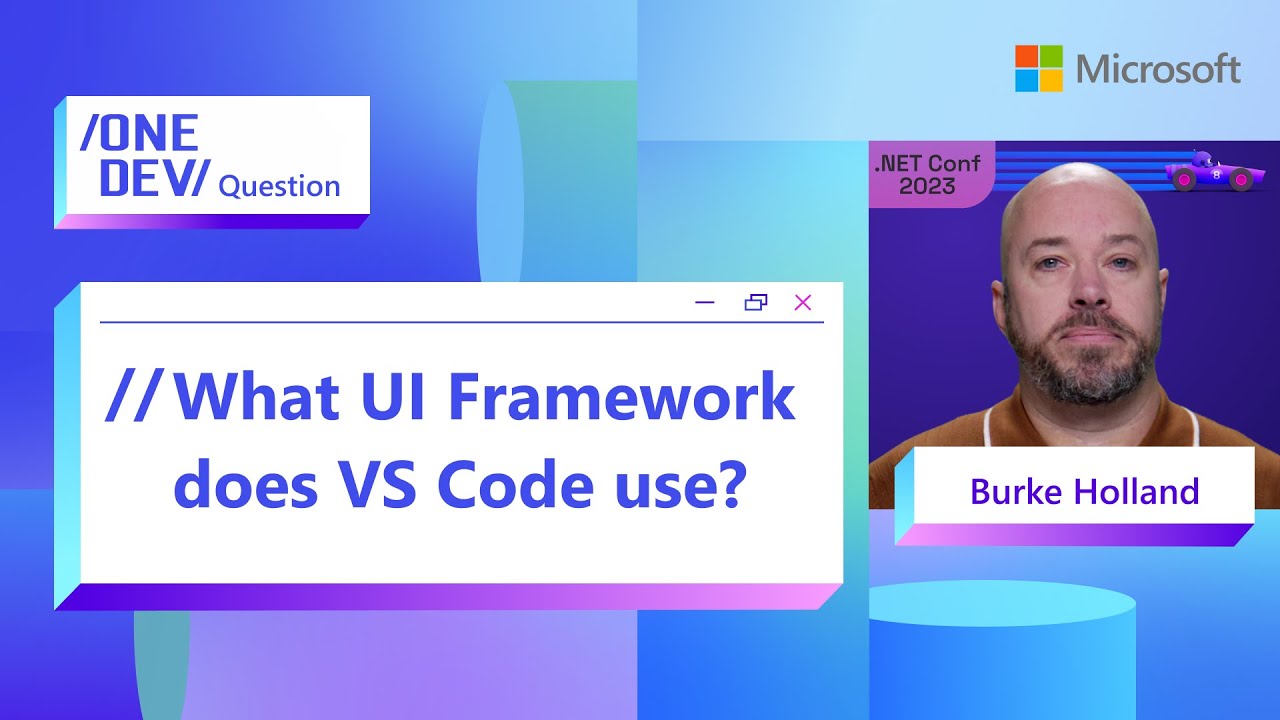 What UI Framework does VS Code use?