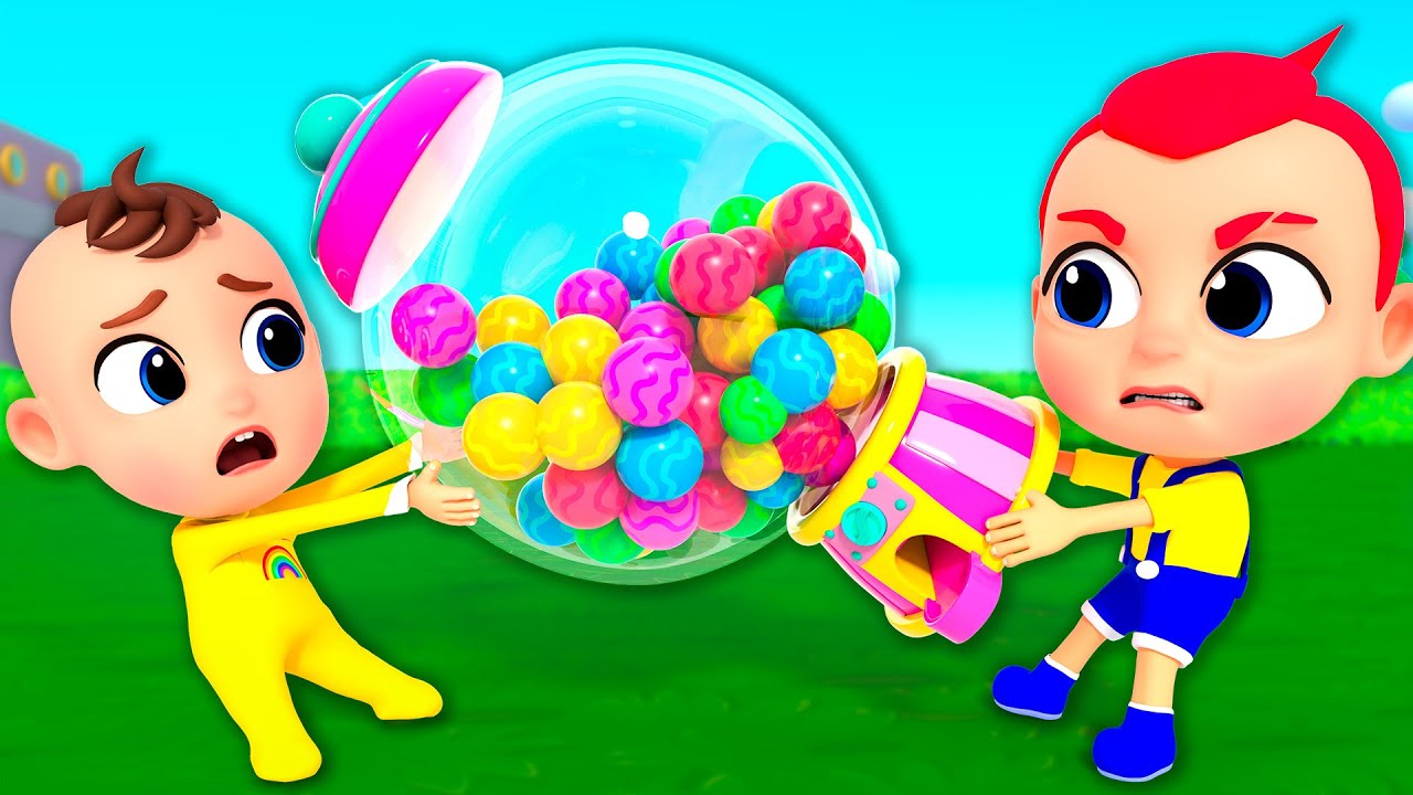 Share with Me! | Sharing Is Caring Song | Nursery Rhymes & Kids Songs | Tinytots