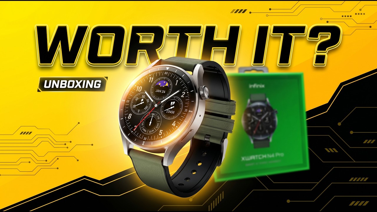 INFINIX XWATCH N4 PRO | BEST BUDGET WATCH | UNBOXING REVIEW 2026