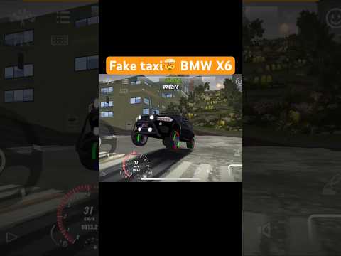 Fake taxi driver🥵BMW X6 Airline🤯 Car Parking Multiplayer #youtubeshorts