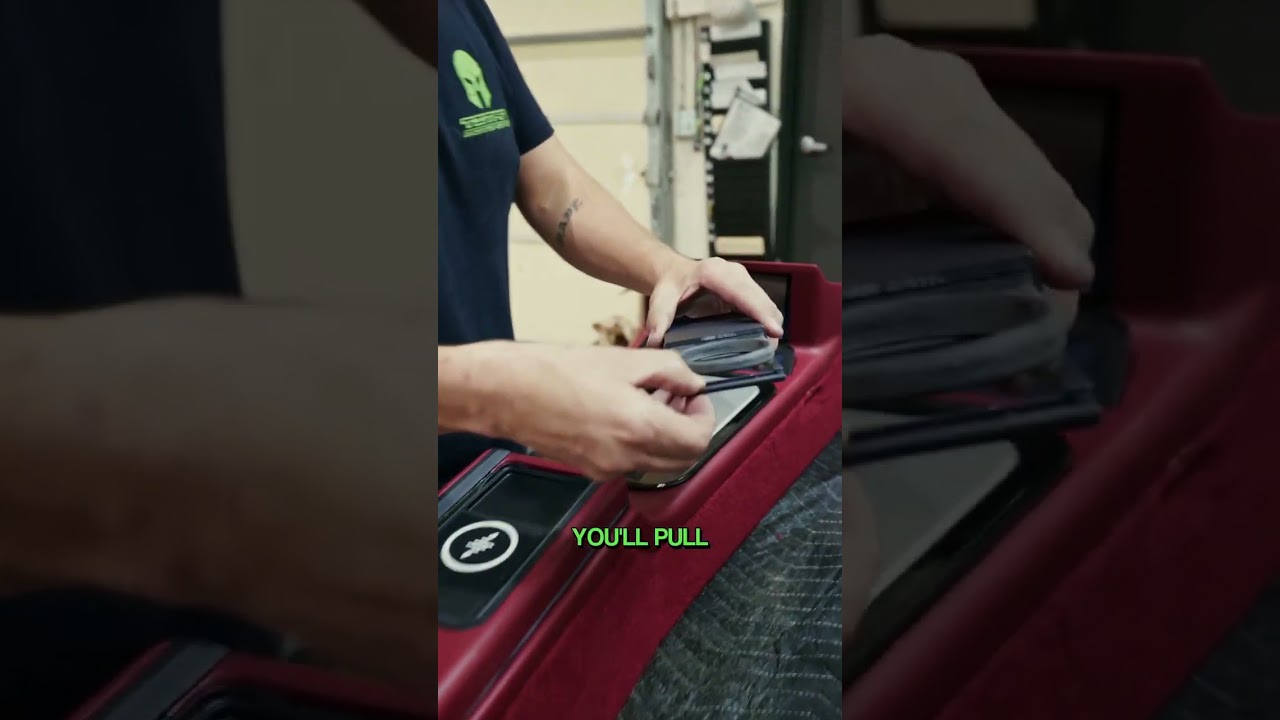 Custom 3D Modeled and Printed Center Console for a TransAm