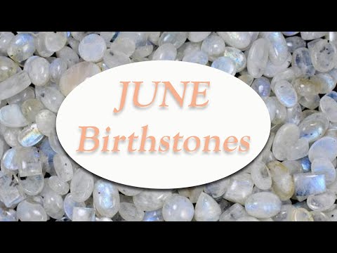 JUNE Birthstones - MOONSTONE & PEARL! Learn the Crystal Wisdom Benefits of your Birthstone!