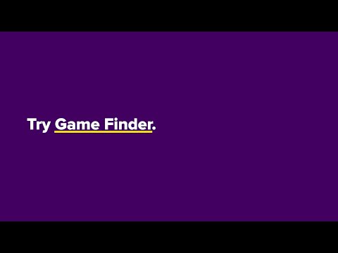 Try Game Finder