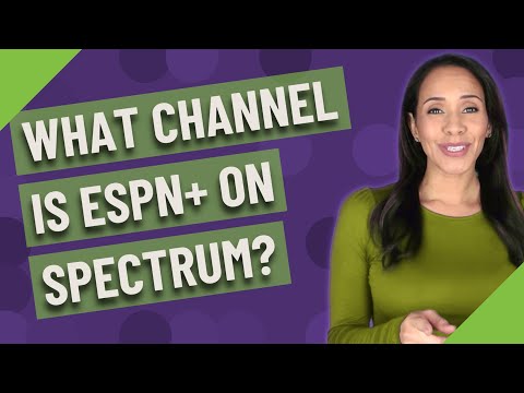 What channel is ESPN+ on spectrum?