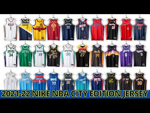 NIKE NBA CITY EDITION JERSEY 2021-2022 | NBA DIAMOND ALBUM