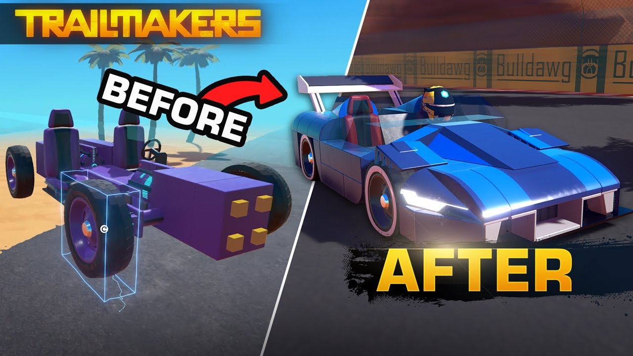 How to build a car in Trailmakers by Whemplar