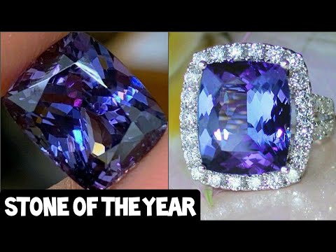 Stone Of The Year TANZANITE 2022/The Birthstone Of December/50+ Veri peri TANZANITE rings style
