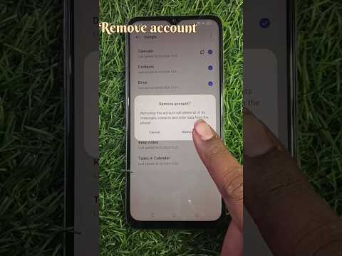 How To Remove Gmail Account From OPPO A59 5G ⚡ OPPO Mobile Se Google Account Kaise Hataye ???????? #shorts