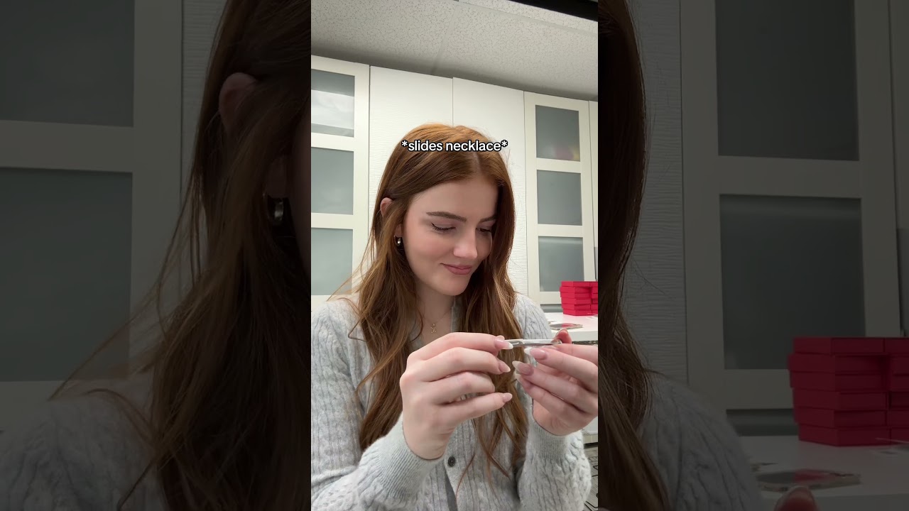 Finally, someone ordering a wholesome version of our secret message necklaces! 😌