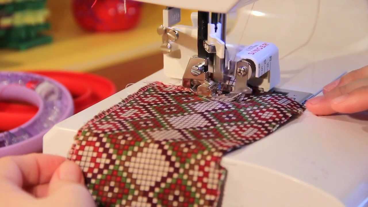 How To Use A Side Cutter (Cut & Hem) Foot