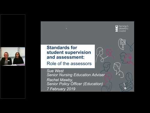 The role of the practice and academic assessor
