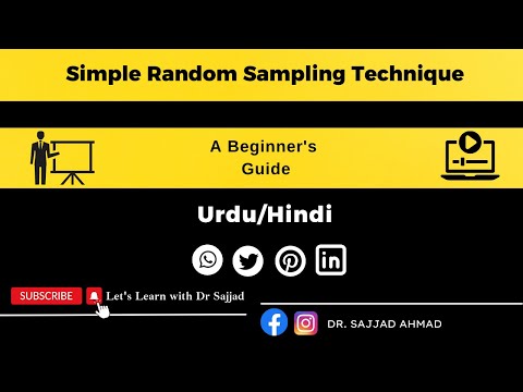 Simple Random Sampling: A Beginner's Guide to Understanding the Simple Random Sampling Technique