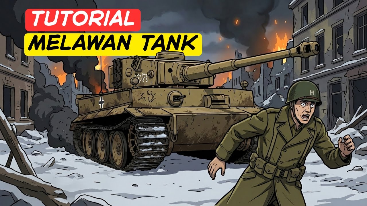 Cara Bertahan Hidup dari Serangan Tank (Perang Dunia 1, Perang Dunia 2, Modern Tank)