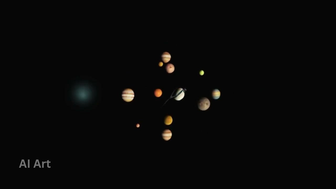 AI-Generated Orbiting Through Jupiter’s Moons🪐🌌|Visualization of Europa, Ganymede, Io & Callisto
