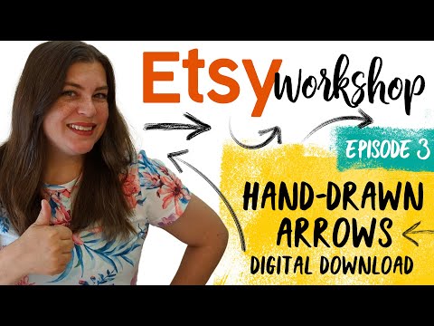 Create a simple digital download for Etsy using Procreate