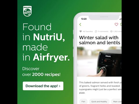 Philips NutriU App - Easy Airfryer Recipes and Inspirations