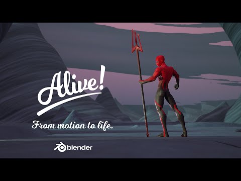 Alive teaser n°3 - Animation course in Blender
