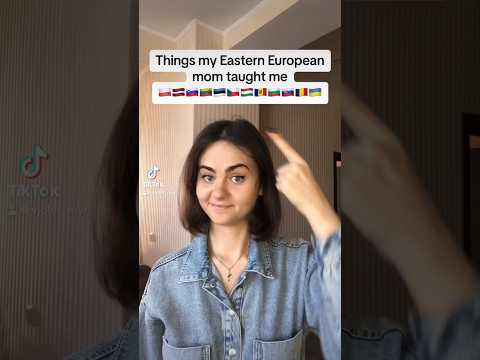 Things my Eastern European mom taught me #shorts #easterneurope