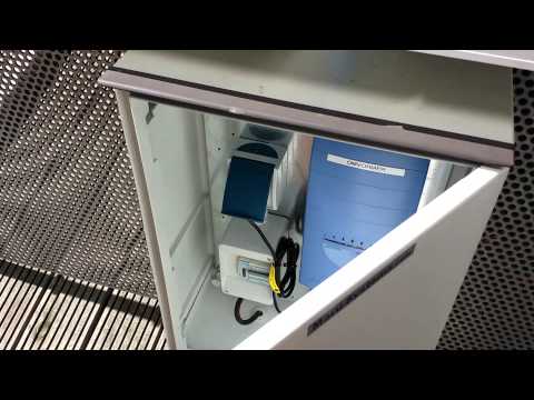 The green generators, mobile solar units
