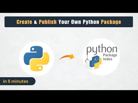 Create and Publish Your Own Python Package to PyPI in 5 Minutes!