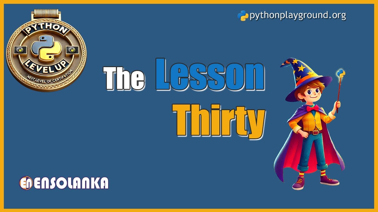 Python LevelUp Study Pack — Lesson 30: Code Example Demo | PythonPlayground.org | .club