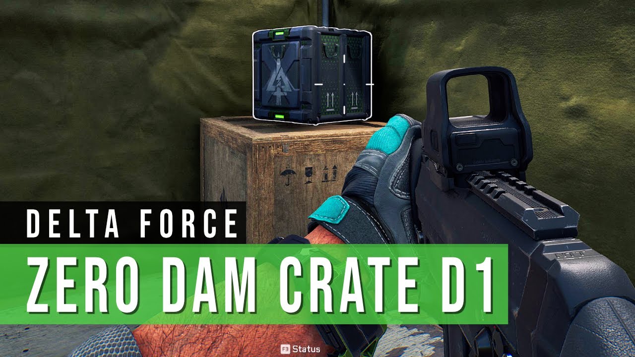 Secret Protocol Crate D1 Guide - Delta Force Zero Dam Easter Egg