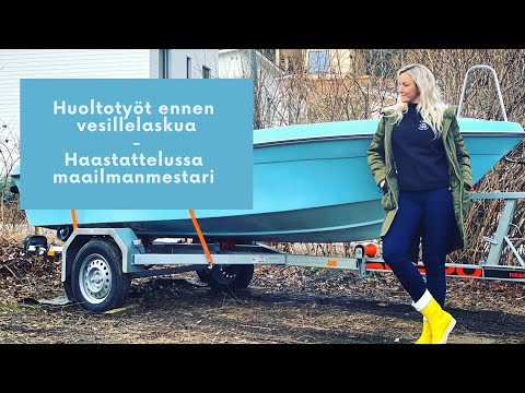 Huoltotoimet ennen vesillelaskua - vinkkejä maailmanmestarilta