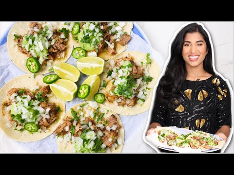 Pork Carnitas Tacos with Avocado Cream (one of my favourite recipes of all time!)