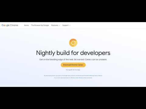 What Is Google Chrome Canary