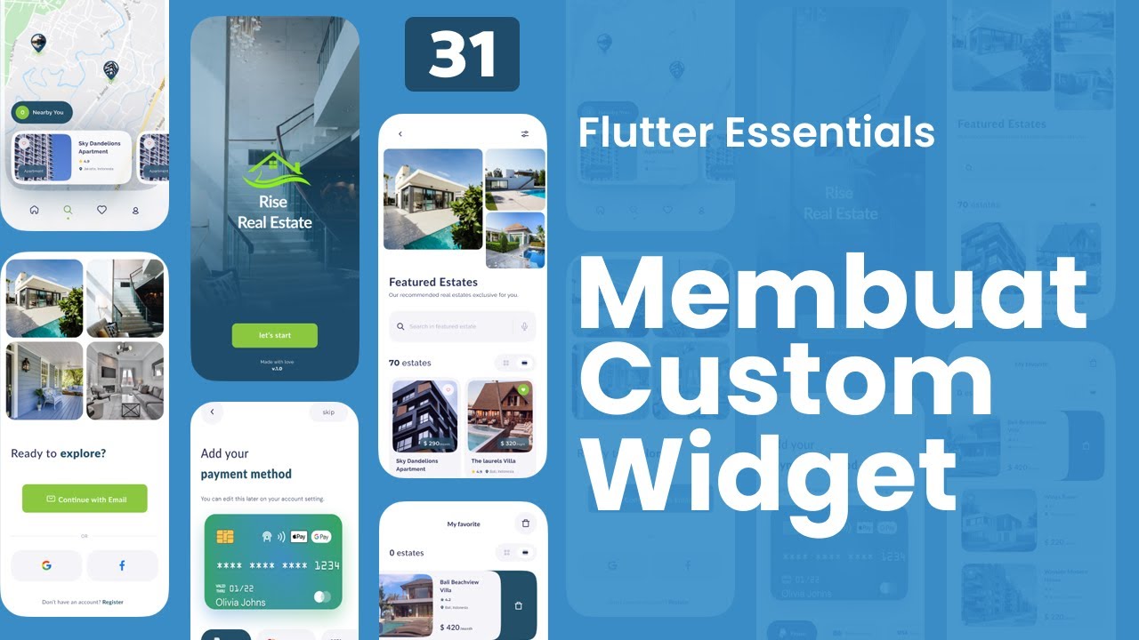 [4K] Flutter Essentials 31. Making Custom Widget