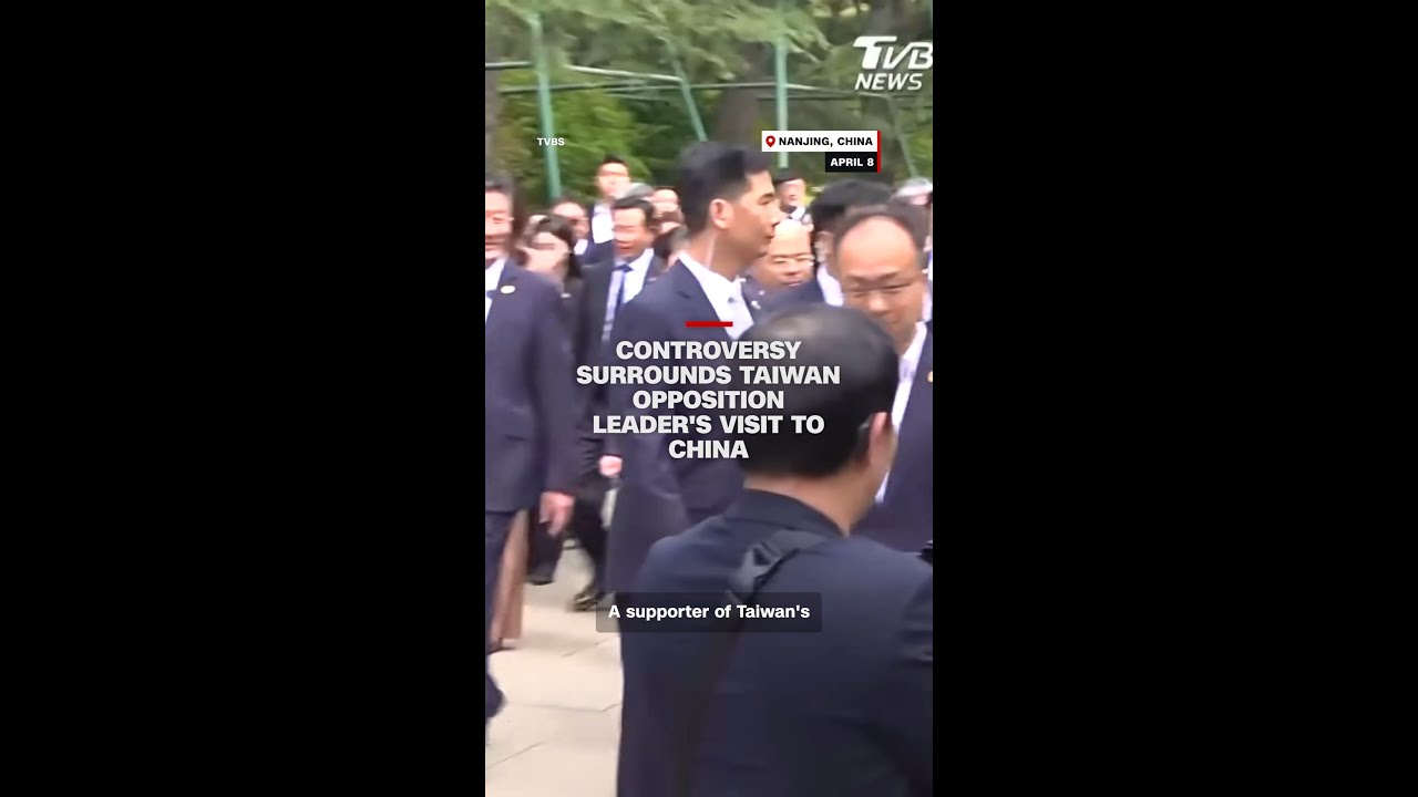 Controversy surrounds Taiwan opposition leader's visit to China