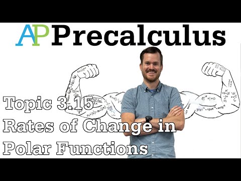 AP Precalculus Notes (Topic 3.15) Rates of Change in Polar Functions