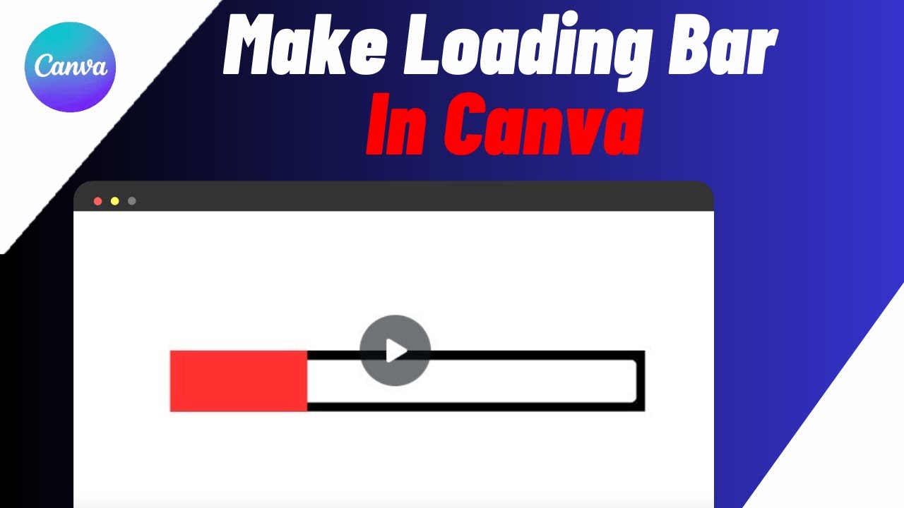 How To Make Loading Progress Animated Bar In Canva