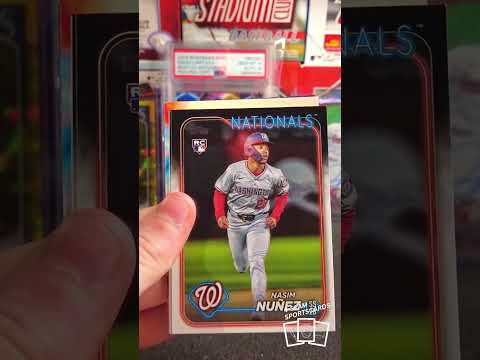 HUGE NUMBERED HIT out of 2024 Topps Update! #shorts #baseballcards #sportscards