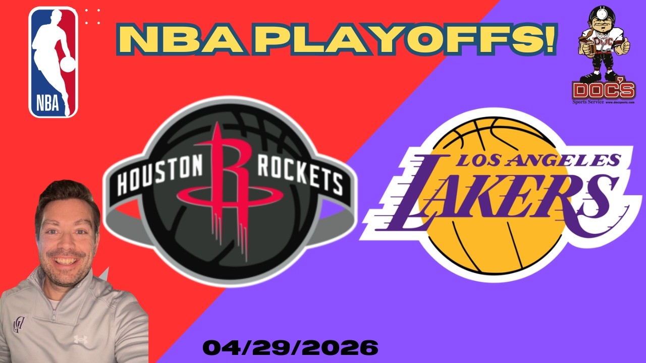 Houston Rockets vs Los Angeles Lakers NBA Picks and Predictions Today | Nolan's Playoff Best Bets