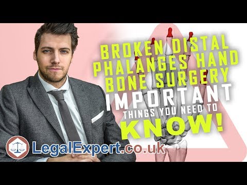 Broken Distal Phalanges Hand Bone Surgery ( 2020 ) UK