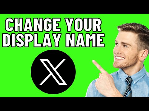 HOW TO CHANGE YOUR DISPLAY NAME ON X TWITTER 2025! (FULL GUIDE)