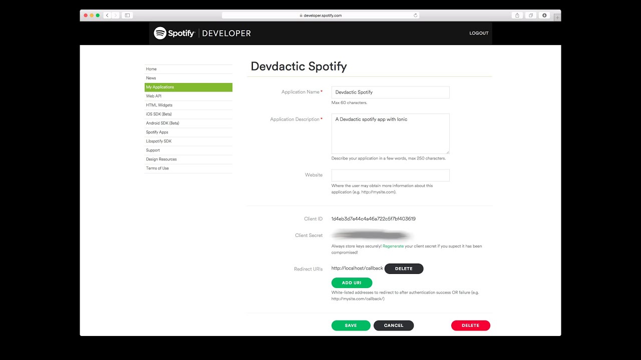 Building a Simple Spotify Player with Ionic