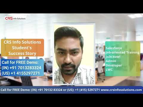 Salesforce Training in Hyderabad | CRS Info Solutions | Best institute in Ameerpet