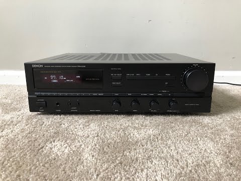 Denon DRA-635R AM/FM Audio Video Stereo Receiver 1990s | Reverb